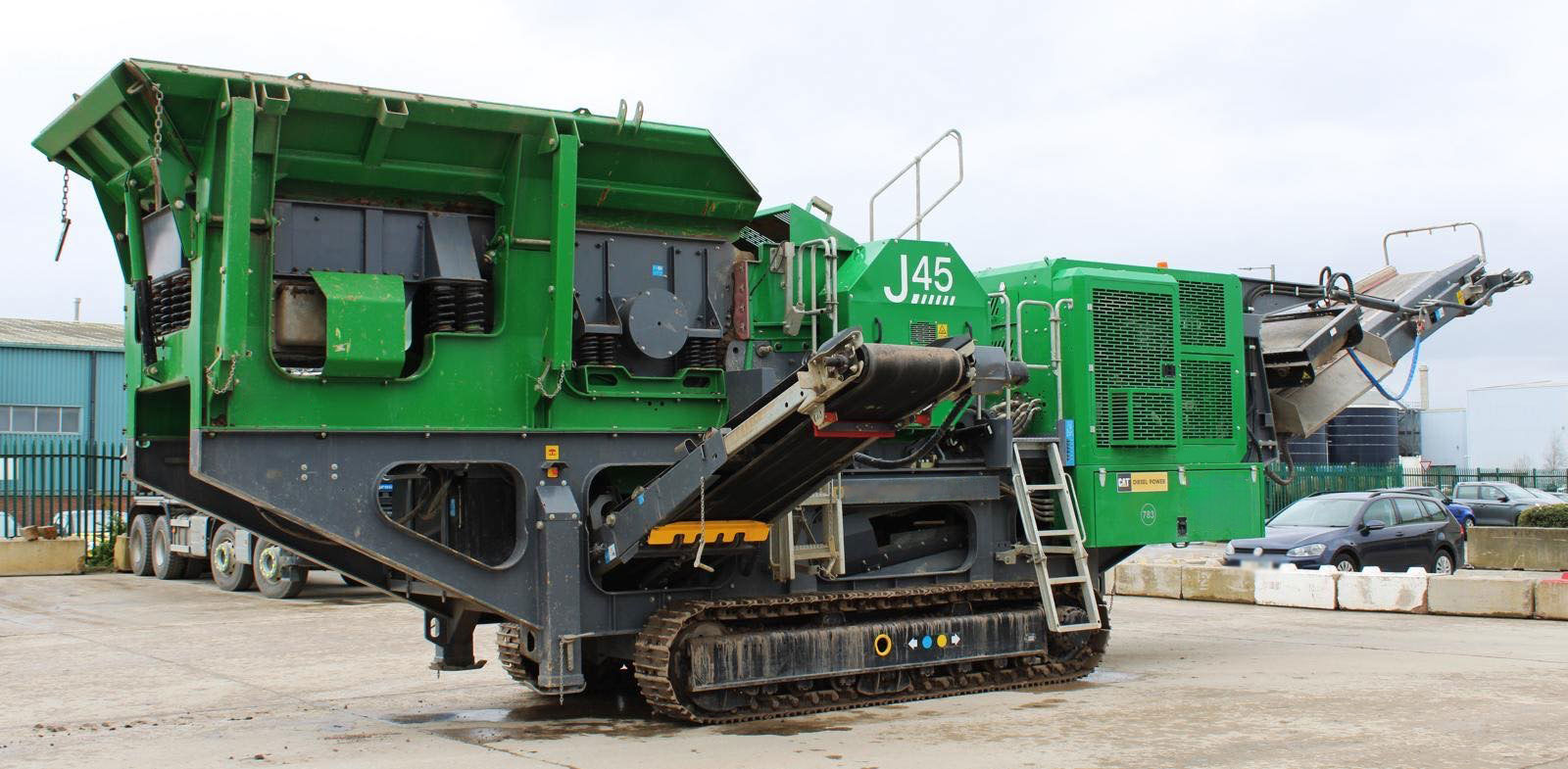 Britador de mandíbulas McCloskey J45 | Máquinas Omnia