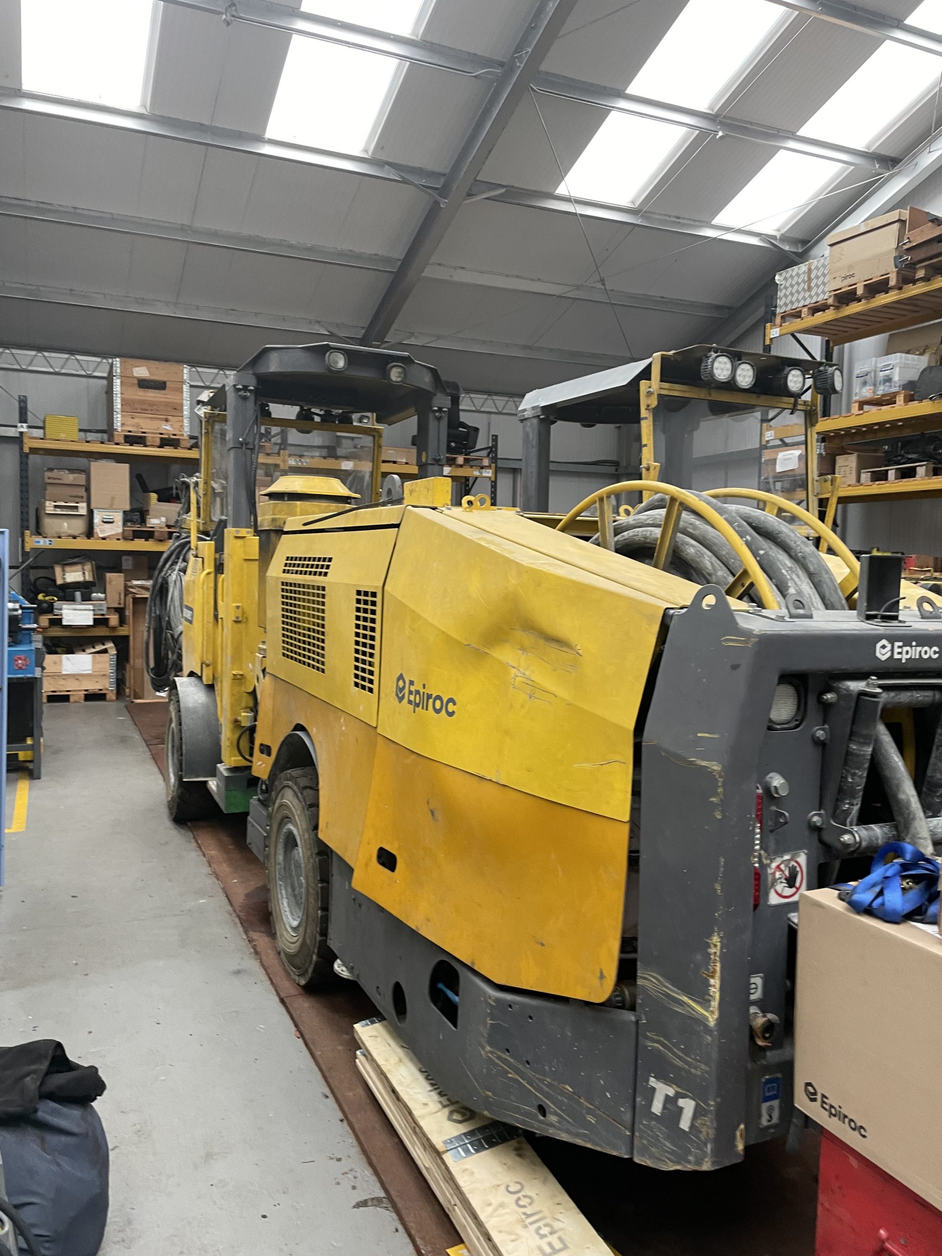 Atlas Copco Boomer T1D Underground Rock Drill | Omnia Machinery