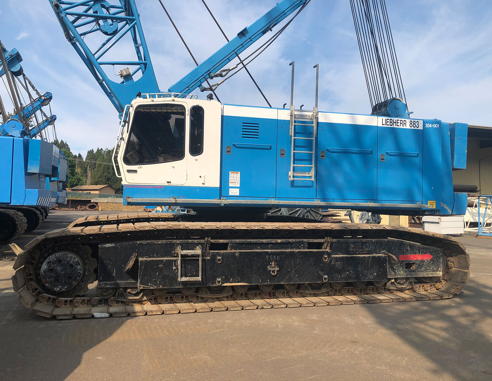 Liebherr HS 883 Crawler Crane - Omnia Machinery